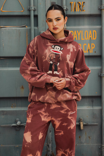 DAISY STREET X PAUL FRANK SPRAY EFFECT HOODIE – Daisy Street